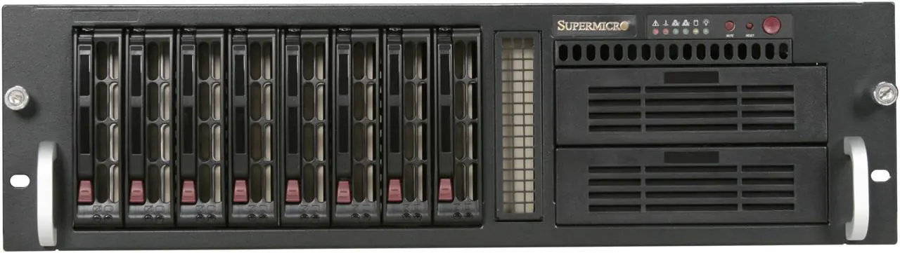 SUPERMICRO SYS-6036T-TF 3U Server Barebone Intel 5520 Dual LGA 1366 ...