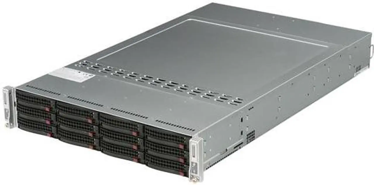 SUPERMICRO SYS-6026TT-HDTRF 2U Rackmount Server Barebone (Two Nodes) - Newegg.com
