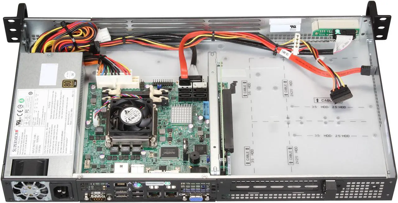 SUPERMICRO SuperServer SYS-5017P-TF 1U Rackmount Server Barebone ...