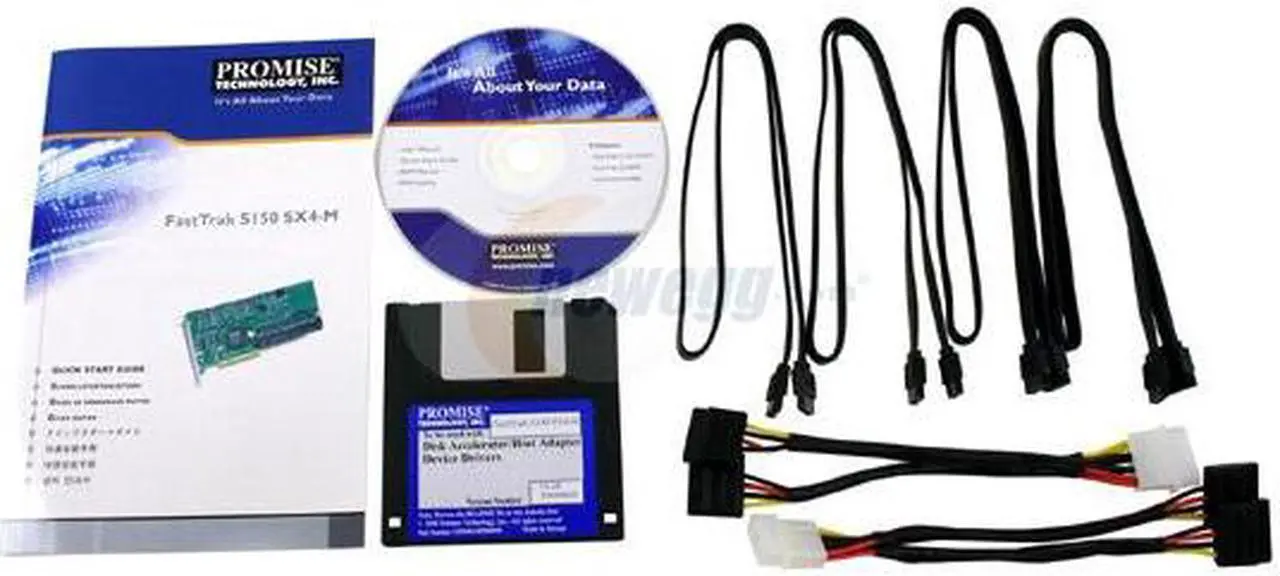 PROMISE FASTTRAK S150 SX4-M PCI SATA Controller Card - Newegg.com