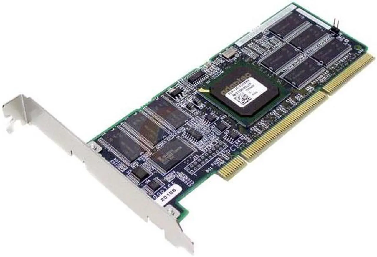Adaptec 2004000 64-bit/66MHz PCI SCSI Zero-channel low-profile card ...
