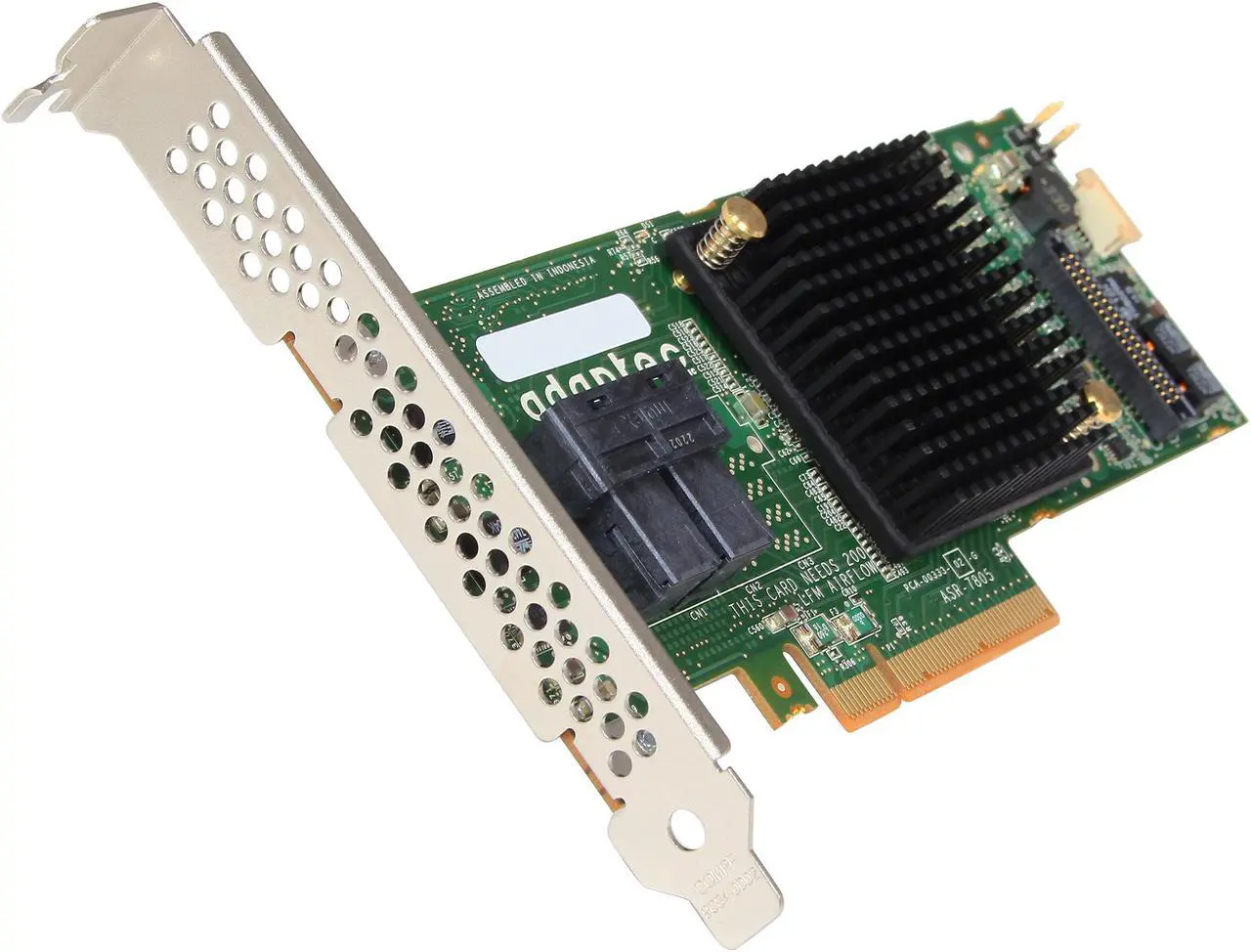 Adaptec Series 7 2274100-R (7805) PCI-Express 3.0 x8 SATA / SAS RAID ...
