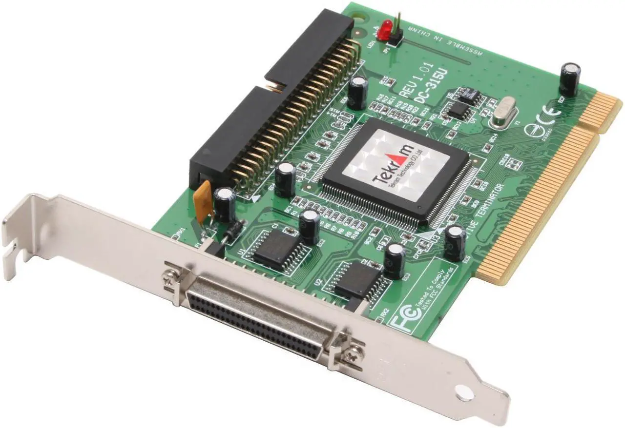 Open Box: Tekram DC-315U PCI Ultra SCSI Host Adapter (non-BIOS version) - Newegg.com