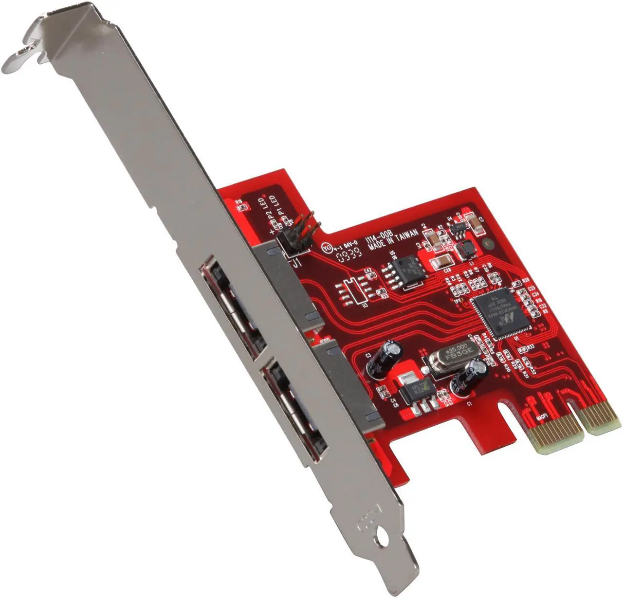 Koutech IO-PESA231 PCI Express x1 SATA III (6.0Gb/s) Controller Card ...