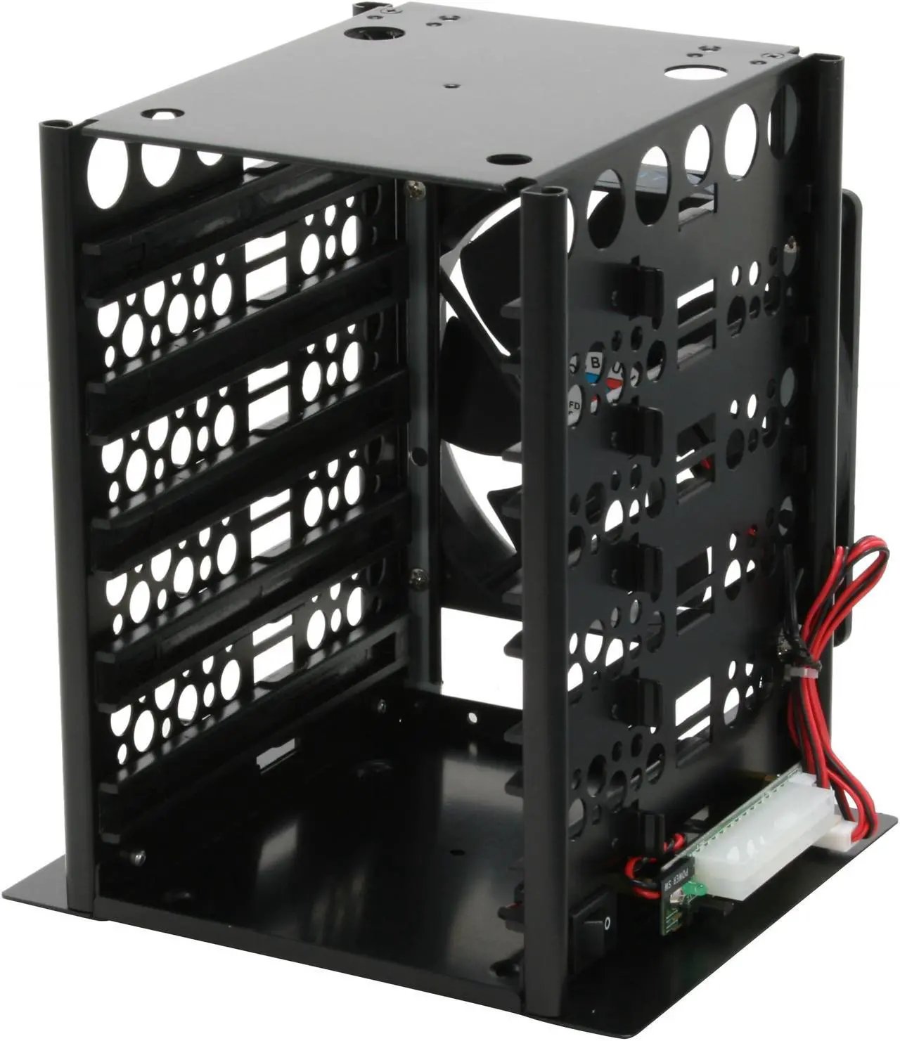 SANS DIGITAL HDDRACK5 5-Bay IDE / SATA Hard Drive Organizing Rack ...