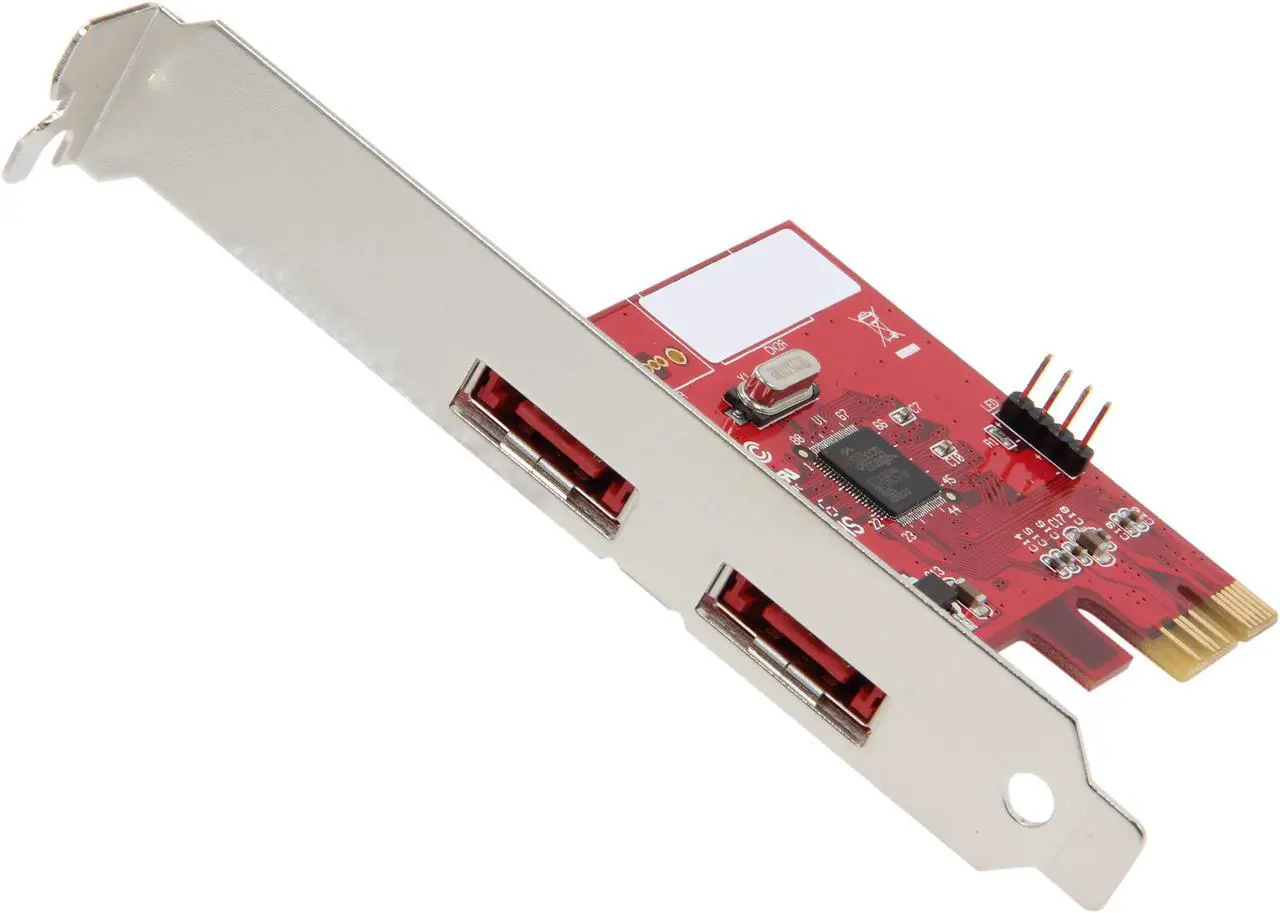 SANS DIGITAL HA-SAN-2ESPCIE2 PCI-Express x1 SATA II (3.0Gb/s) RAID ...