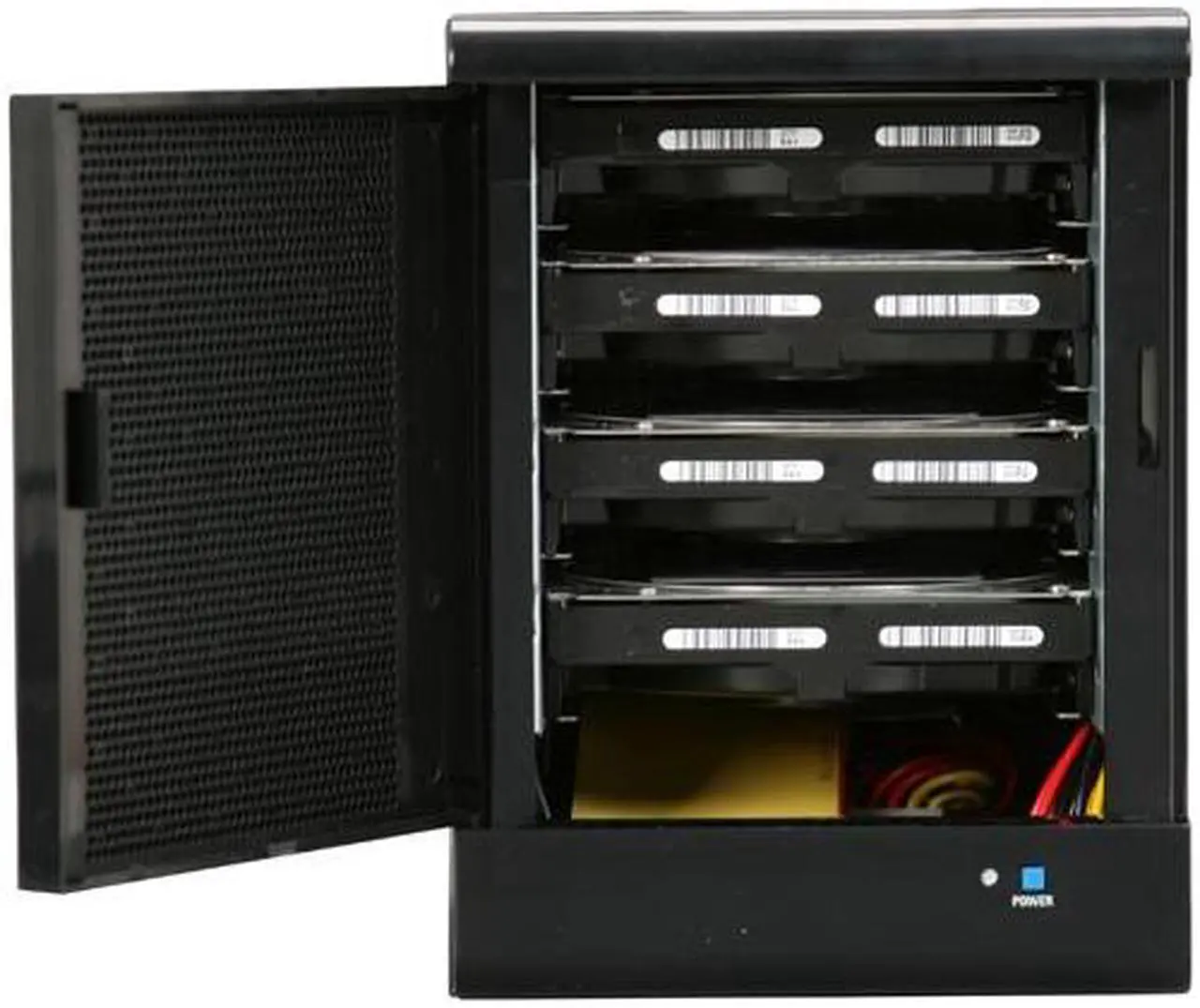 SANS DIGITAL TowerRAID TR4U-B - 4 Bay w/ 4TB HDD installed, SATA to USB ...