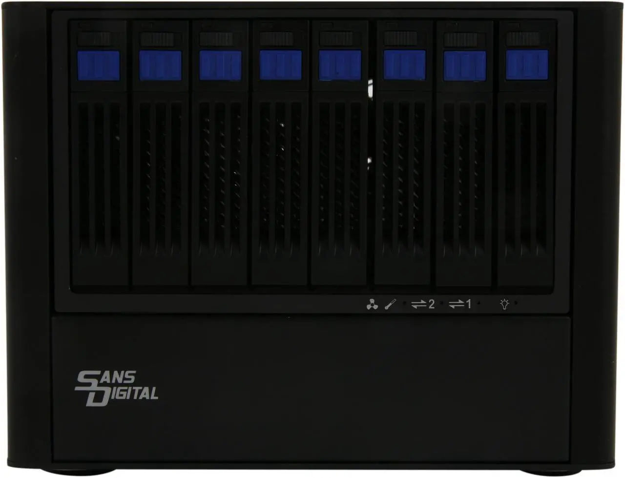 SANS DIGITAL MobileSTOR MS28XP 8 Bay 2.5 Tower 6G SAS / SSD / SATA RAID ...