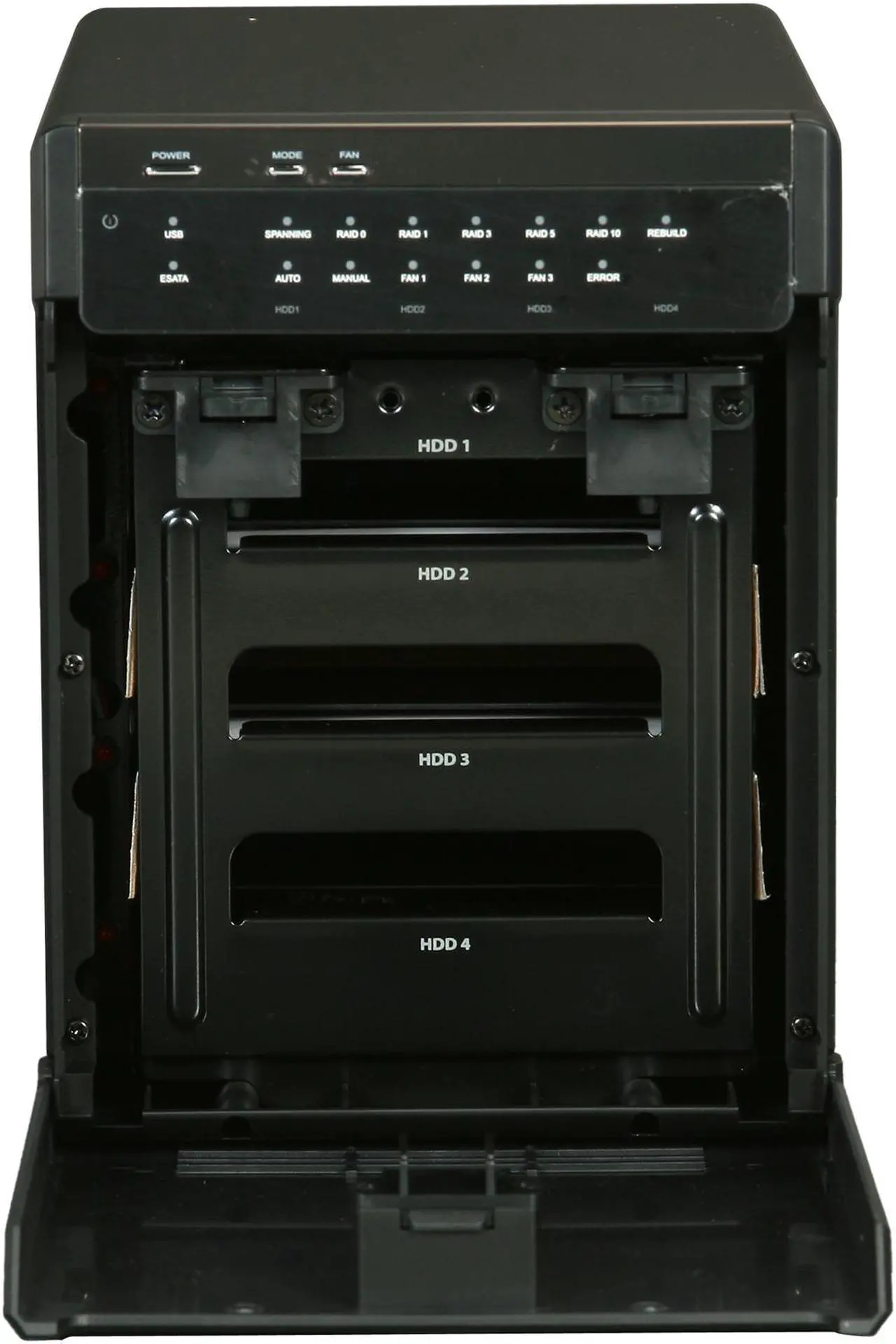 SANS DIGITAL MobileSTOR MS4UT+B 4-Bay USB 3.0 / eSATA Hardware RAID 5 ...