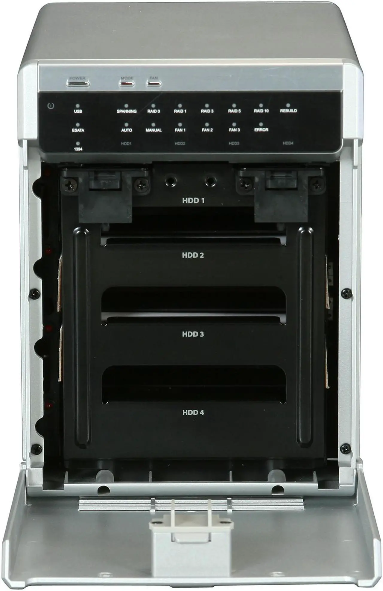 SANS DIGITAL MobileSTOR MS4CT+ 4-Bay USB 3.0/ eSATA/ 1394a/ 1394b ...