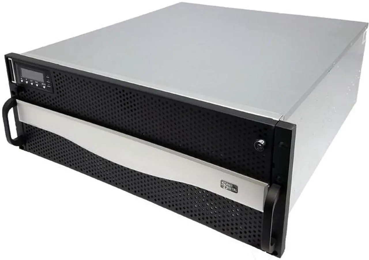 SANS DIGITAL AccuRAID AR424I 4U 24 Bay 4xGbE iSCSI to SAS/SATA RAID 6 ...
