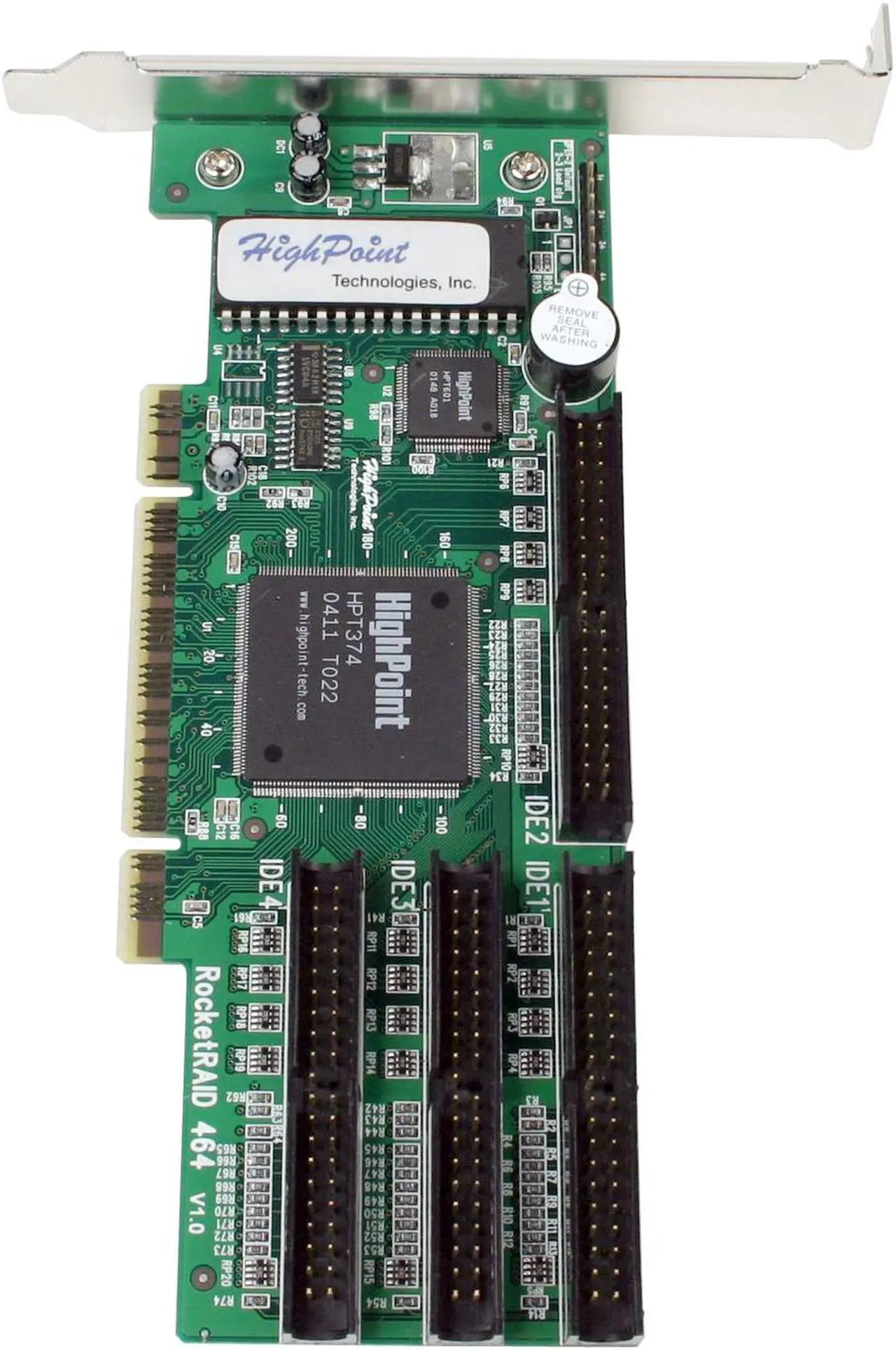 HighPoint ROCKETRAID 464 PCI IDE Controller Card - Newegg.com