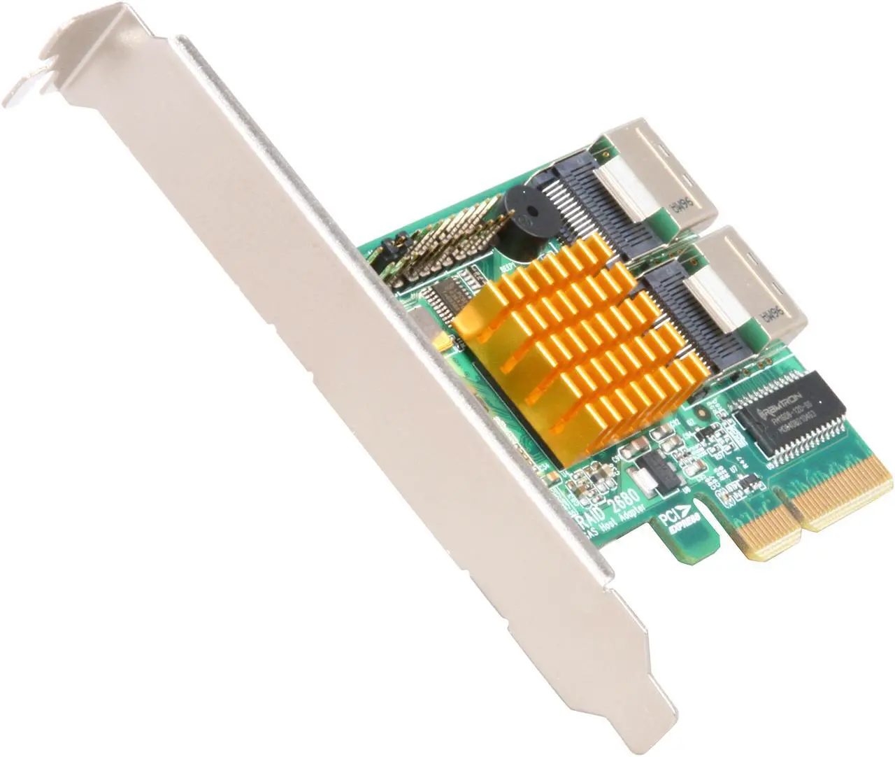 HighPoint RocketRAID 2680 PCI-Express x4 Eight-Port SATA and SAS RAID Controller Card - Newegg.ca