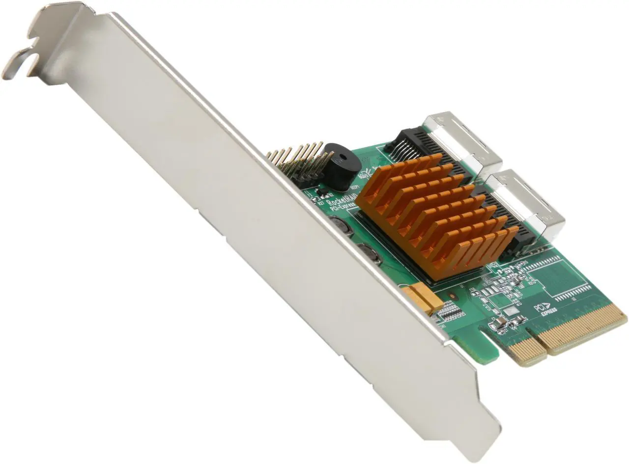 HighPoint RocketRAID 2720SGL PCI-Express 2.0 x8 SATA / SAS Controller ...
