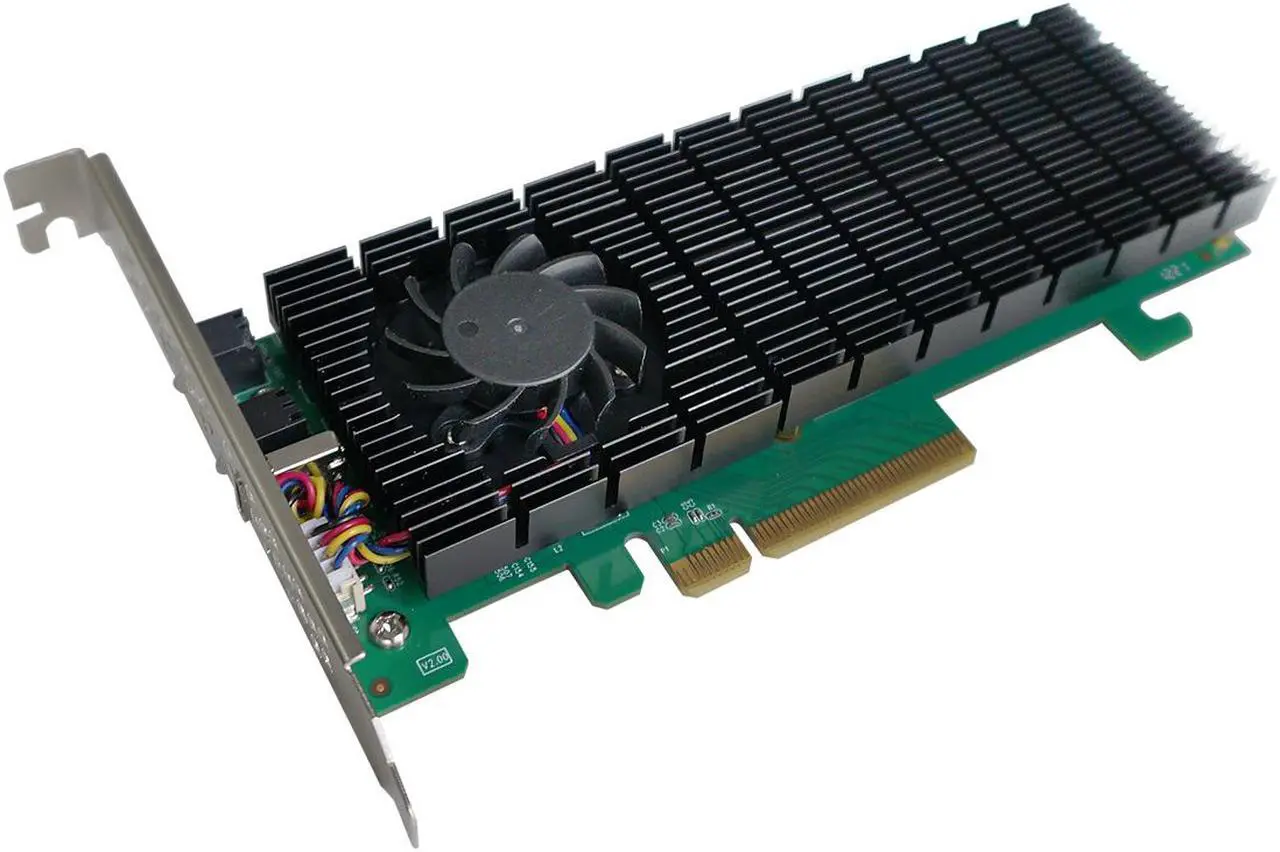 HighPoint SSD6202A PCI-Express 3.0 x8 PCI-Express Driverless, Bootable ...