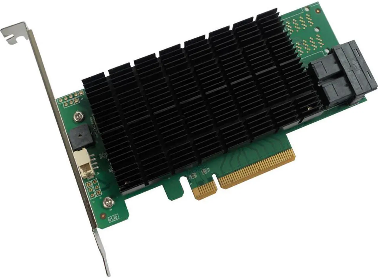HighPoint Rocket 710 8-Port 12Gb/s PCIe 3.0 x8 SAS/SATA HBA Controller ...
