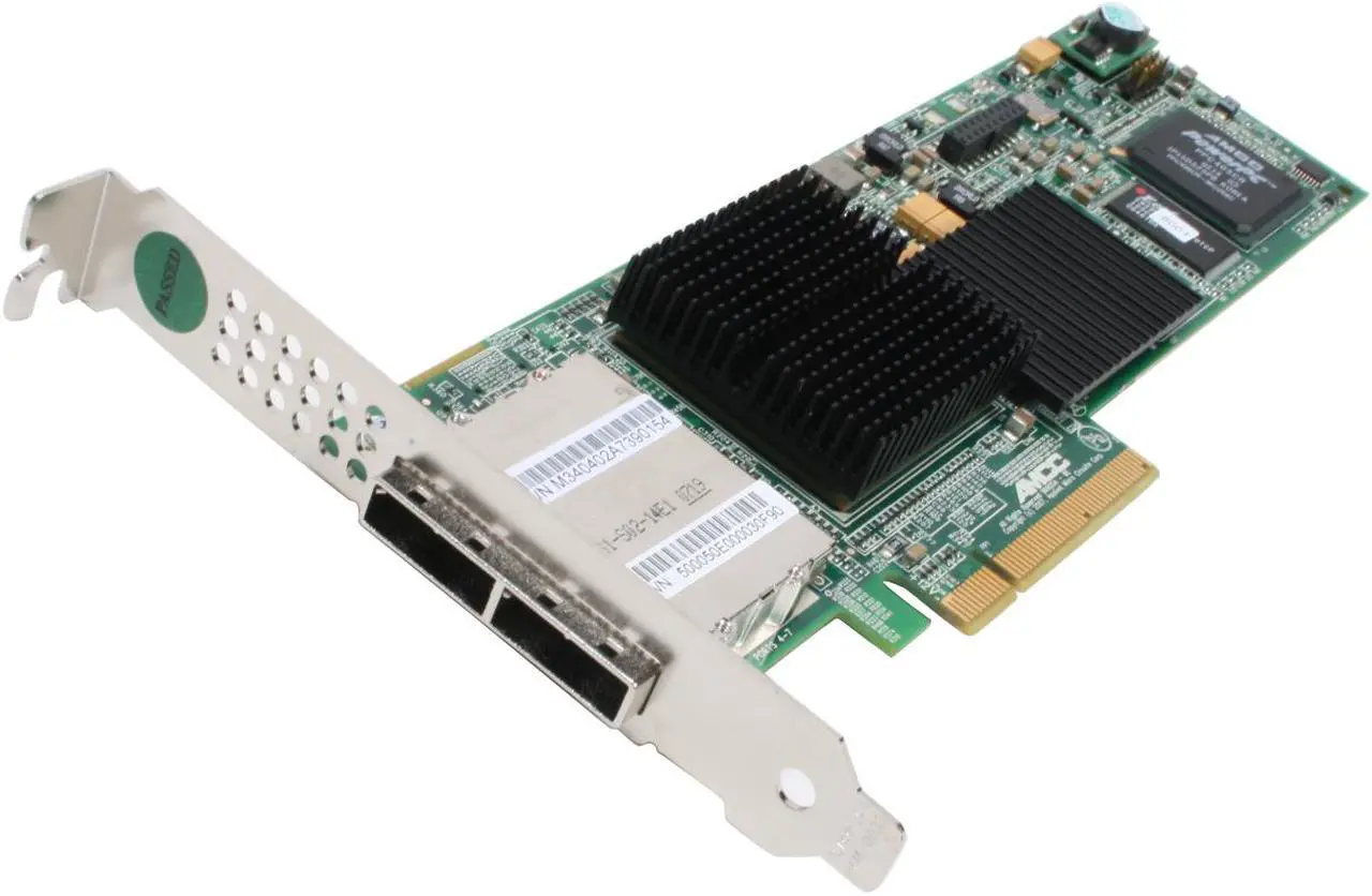 3ware 9690SA-8E-KIT PCI-Express x8 Serial Attached SCSI (SAS ...