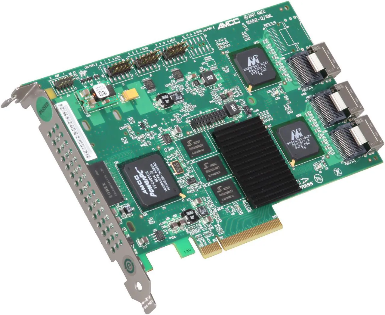 3ware 9650SE-12ML KIT PCI Express SATA II (3.0Gb/s) Hardware RAID ...
