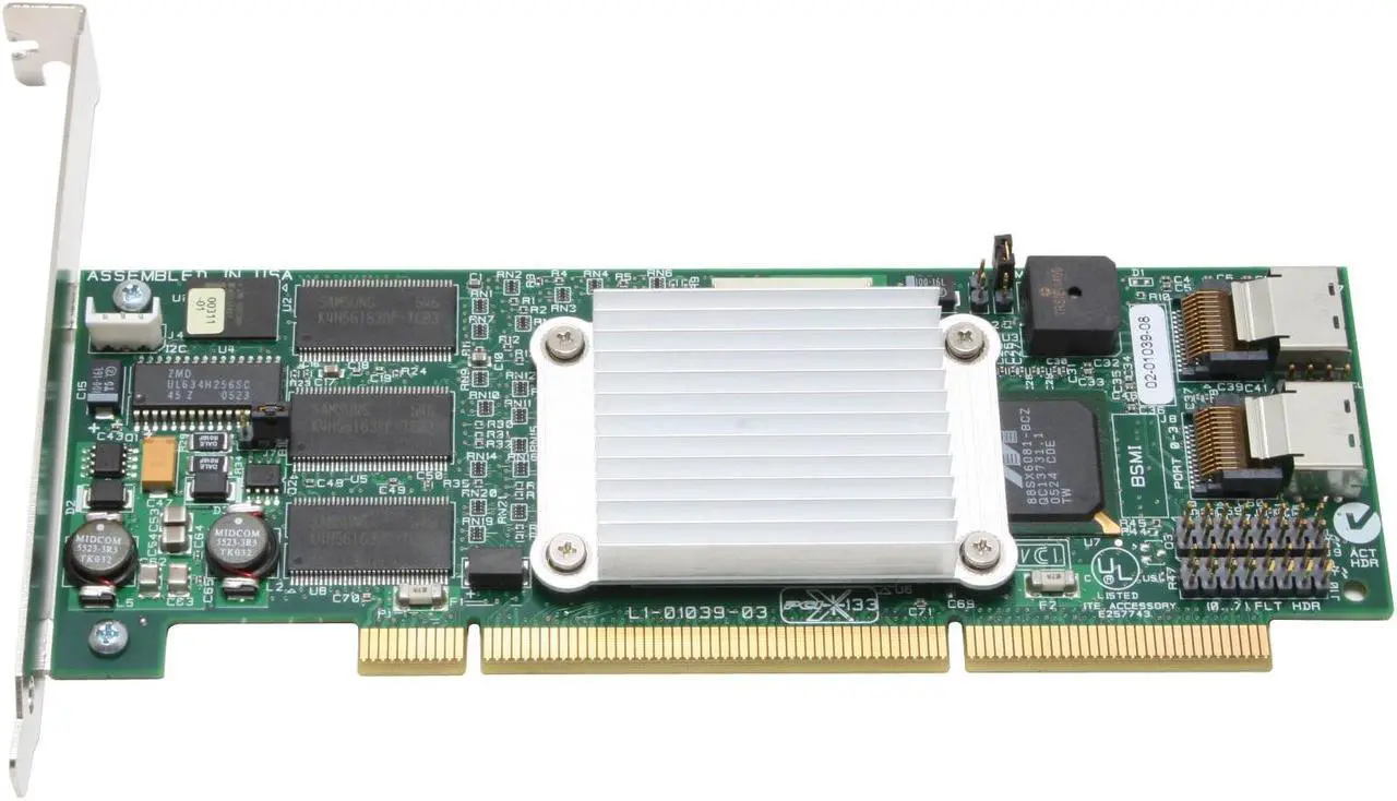 LSI LSI00042 PCI-X 64-bit/133MHz host interface (3.3 volts only) SATA ...