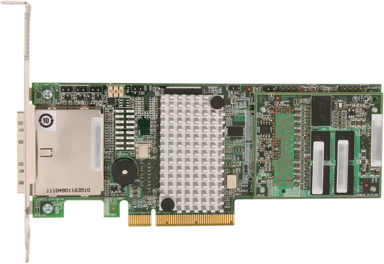 LSI MegaRAID External SAS 9285-8e 6Gb/s x8 PCI-eExpress 2.0 RAID ...