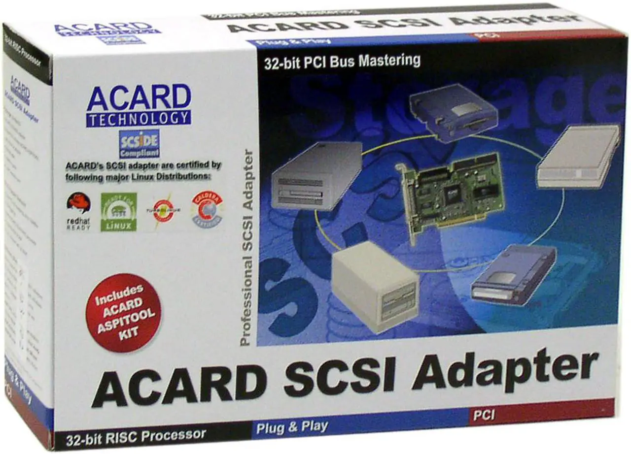 Open Box: ACARD AEC-6712UW PCI SCSI Ultra Wide SCSI-3 Adapter - Newegg.com