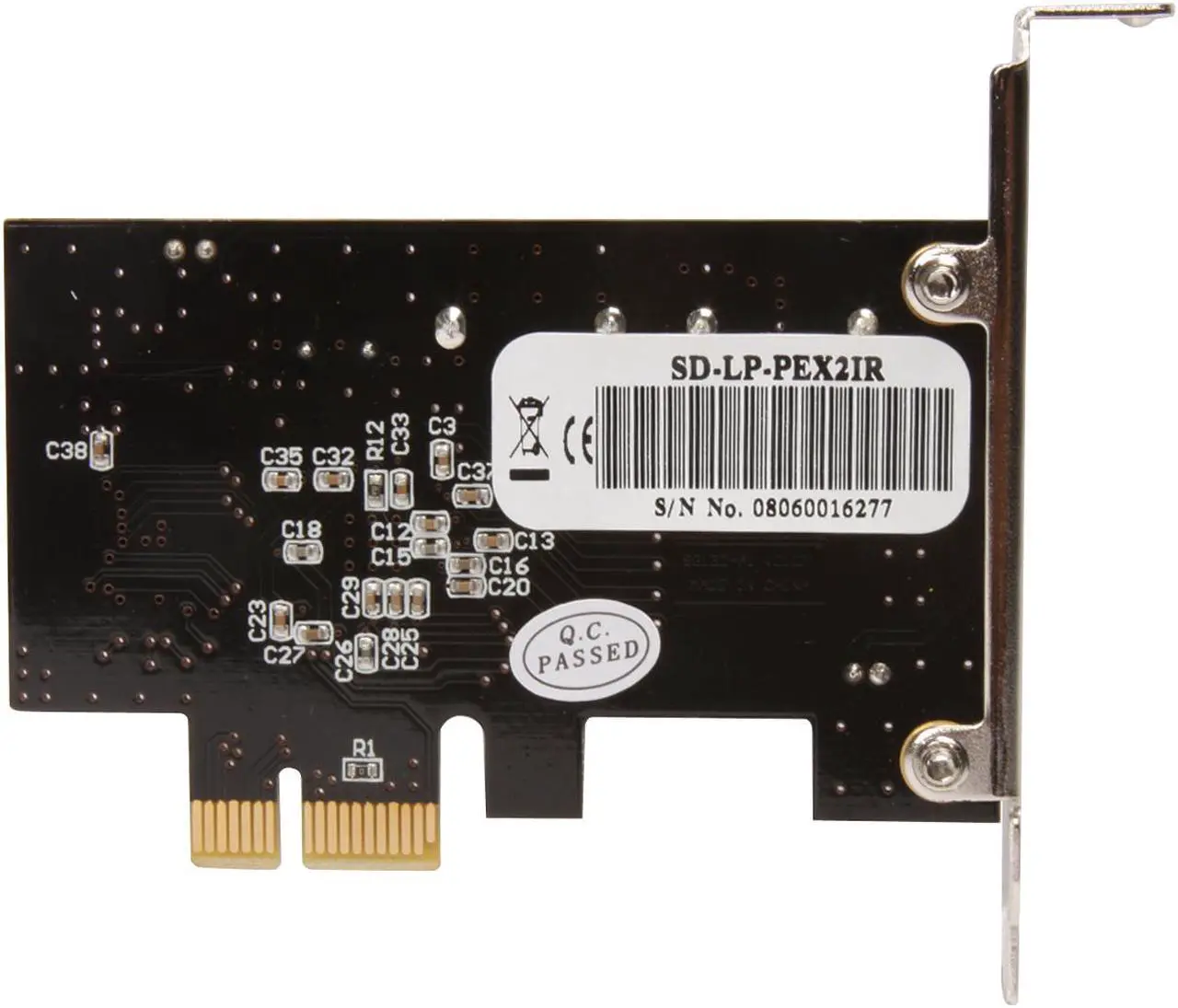 SYBA SD-LP-PEX2IR PCI Express SATA II (3.0Gb/s) Controller Card ...