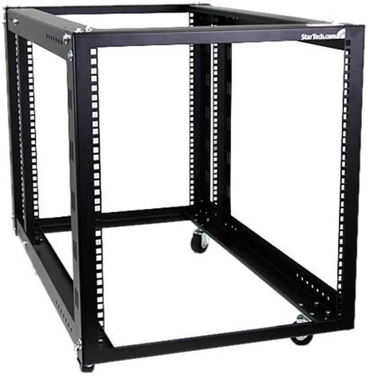 StarTech.com 4POSTRACK12A 12U 4 Post Server Equipment Open Frame Rack ...
