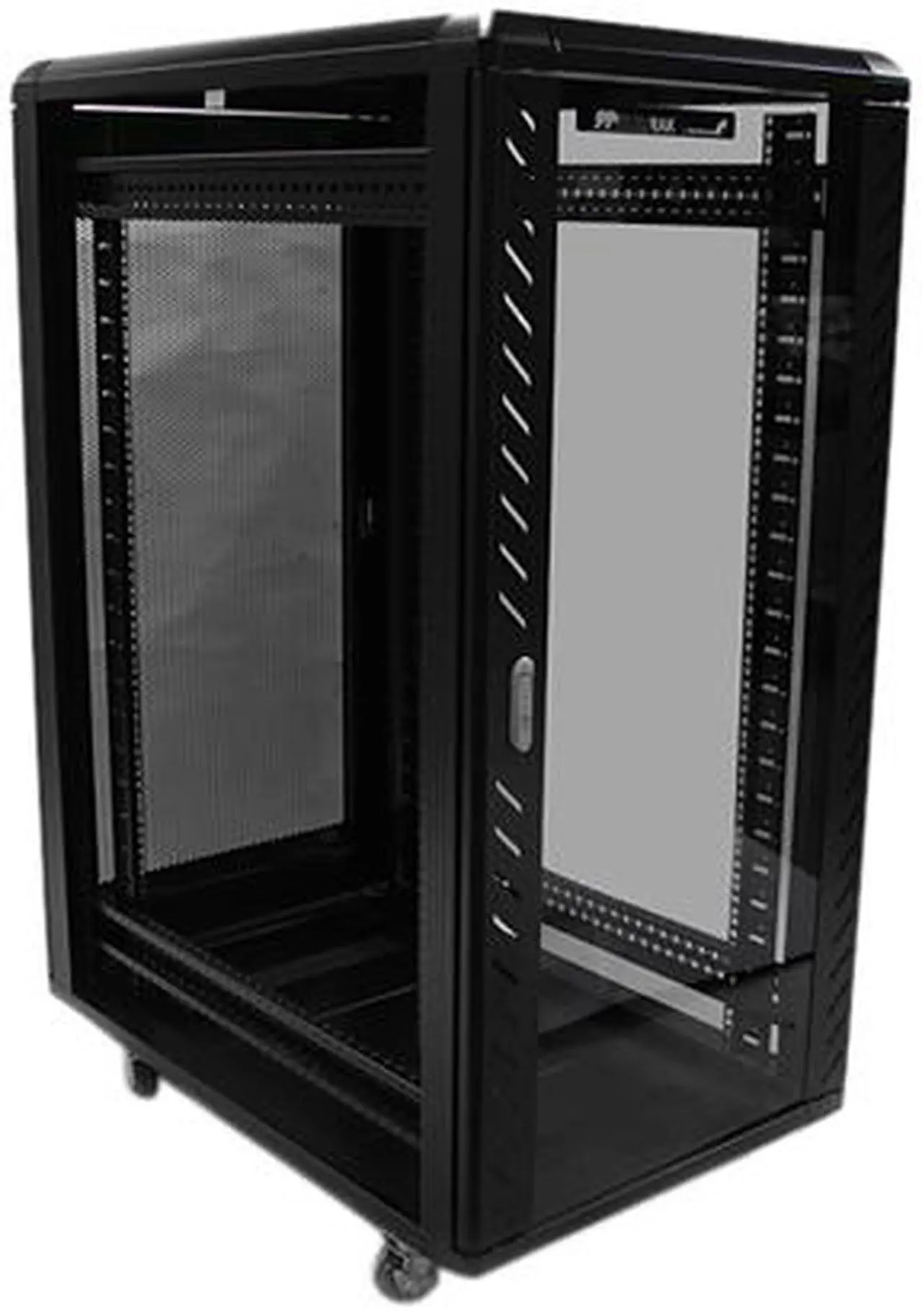 StarTech.com RK2536BKF Portable Server Rack Cabinet - 25U - 36 in ...
