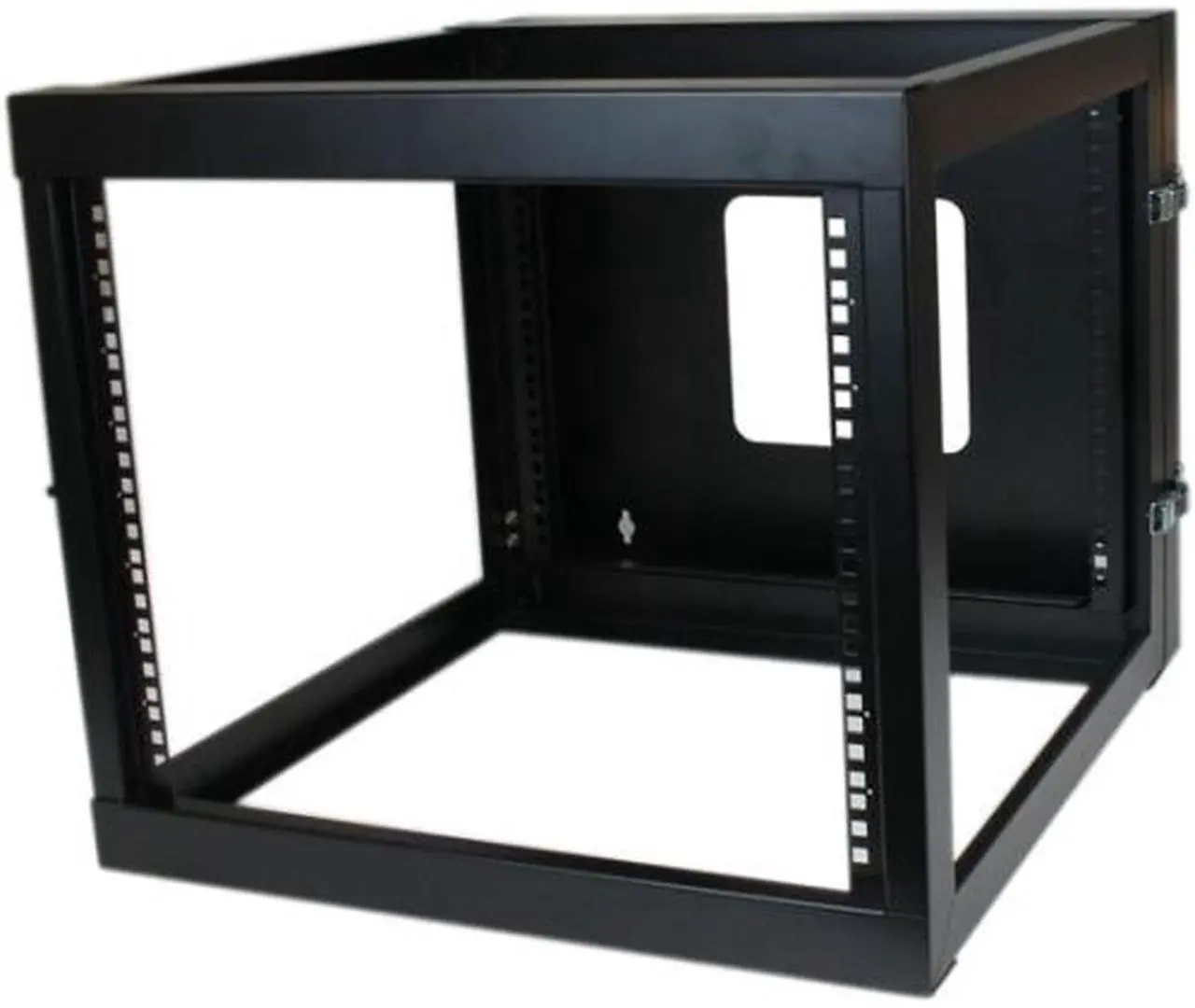 StarTech.com 8U 22in Depth Hinged Open Frame Wall Mount Server Rack ...