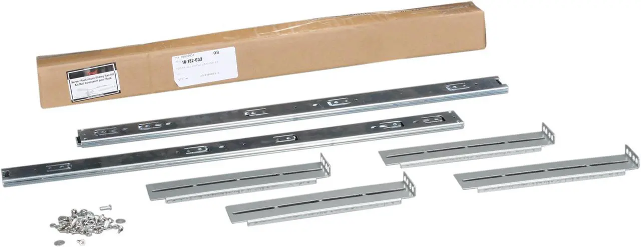 Rosewill RSV-R26LX - 26" 3-Section Ball-Bearing Sliding Rail Kit for ...