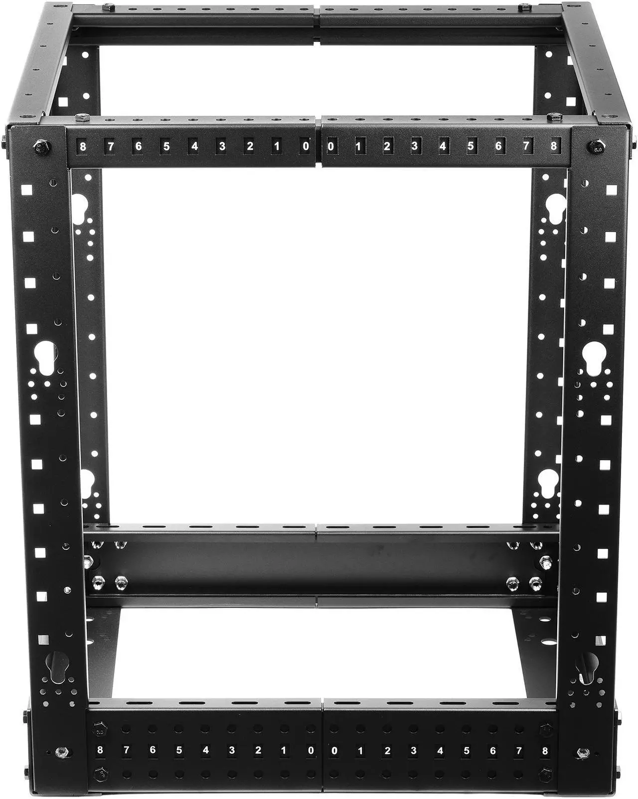 Rosewill 12U Open Frame Server Rack, 4-Post Network Server Rack ...