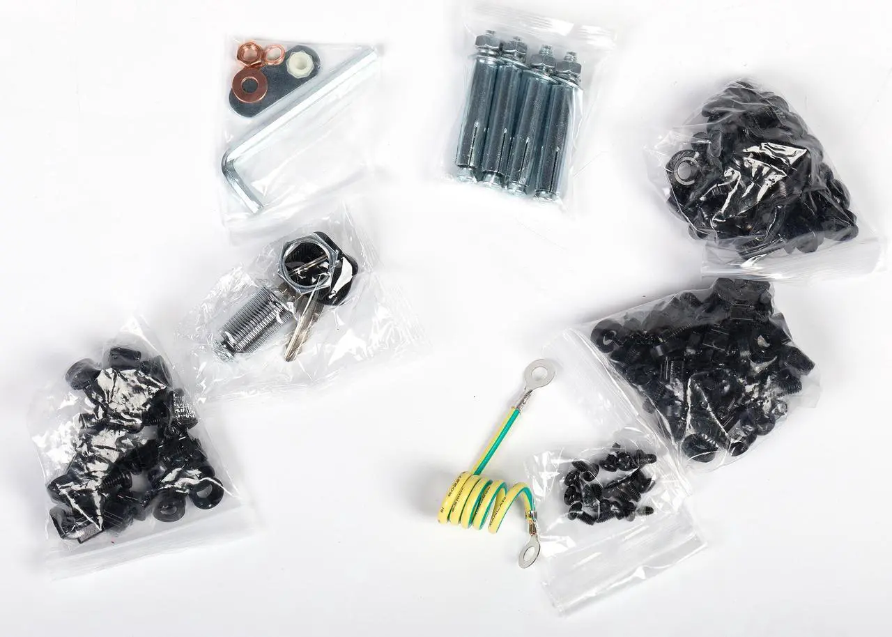 Rosewill 12U Server Rack Enclosure with Glass Door, Locks, & Removable ...