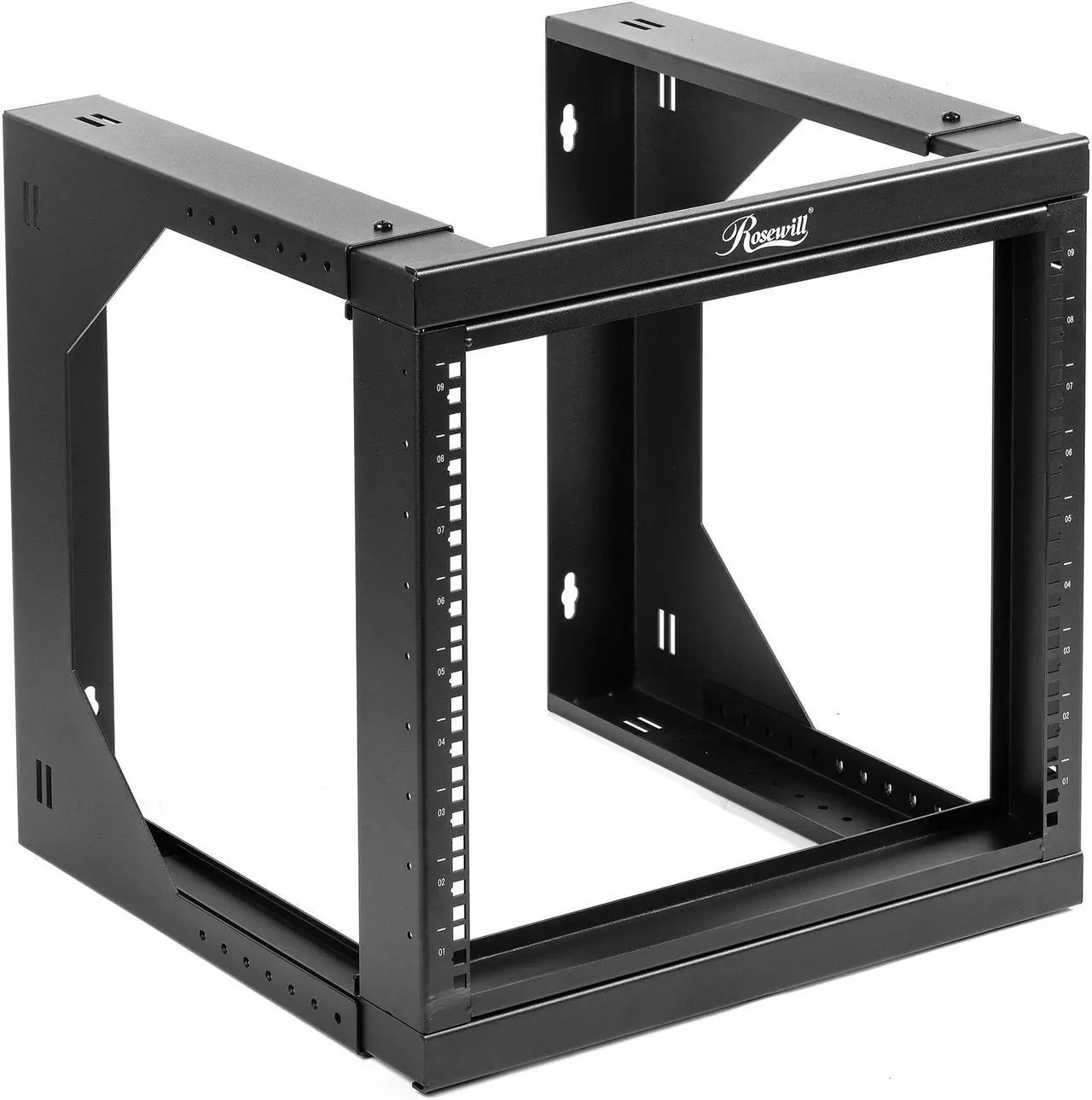 Rosewill 9U Server Rack with Swing Gate -Wall Mount Rack for 19 Inch IT ...