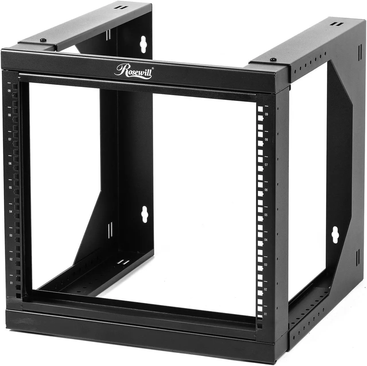 Rosewill 9U Server Rack with Swing Gate -Wall Mount Rack for 19 Inch IT ...
