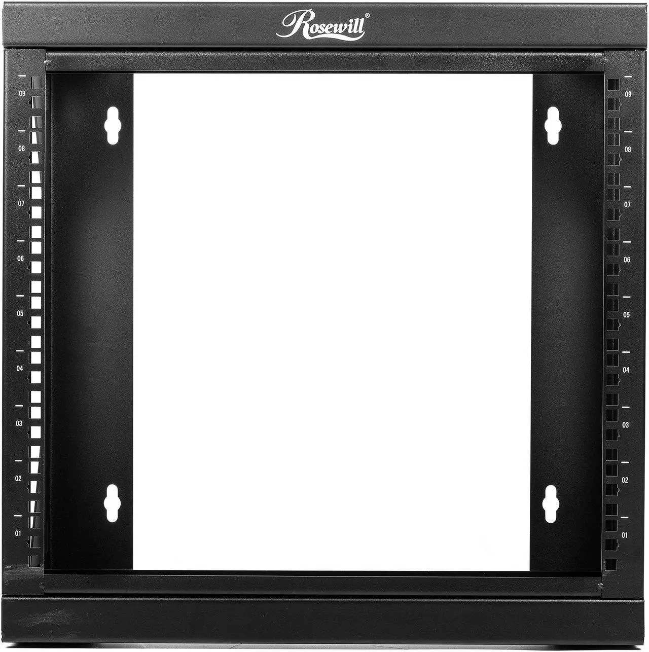 Rosewill 9U Server Rack with Swing Gate -Wall Mount Rack for 19 Inch IT ...