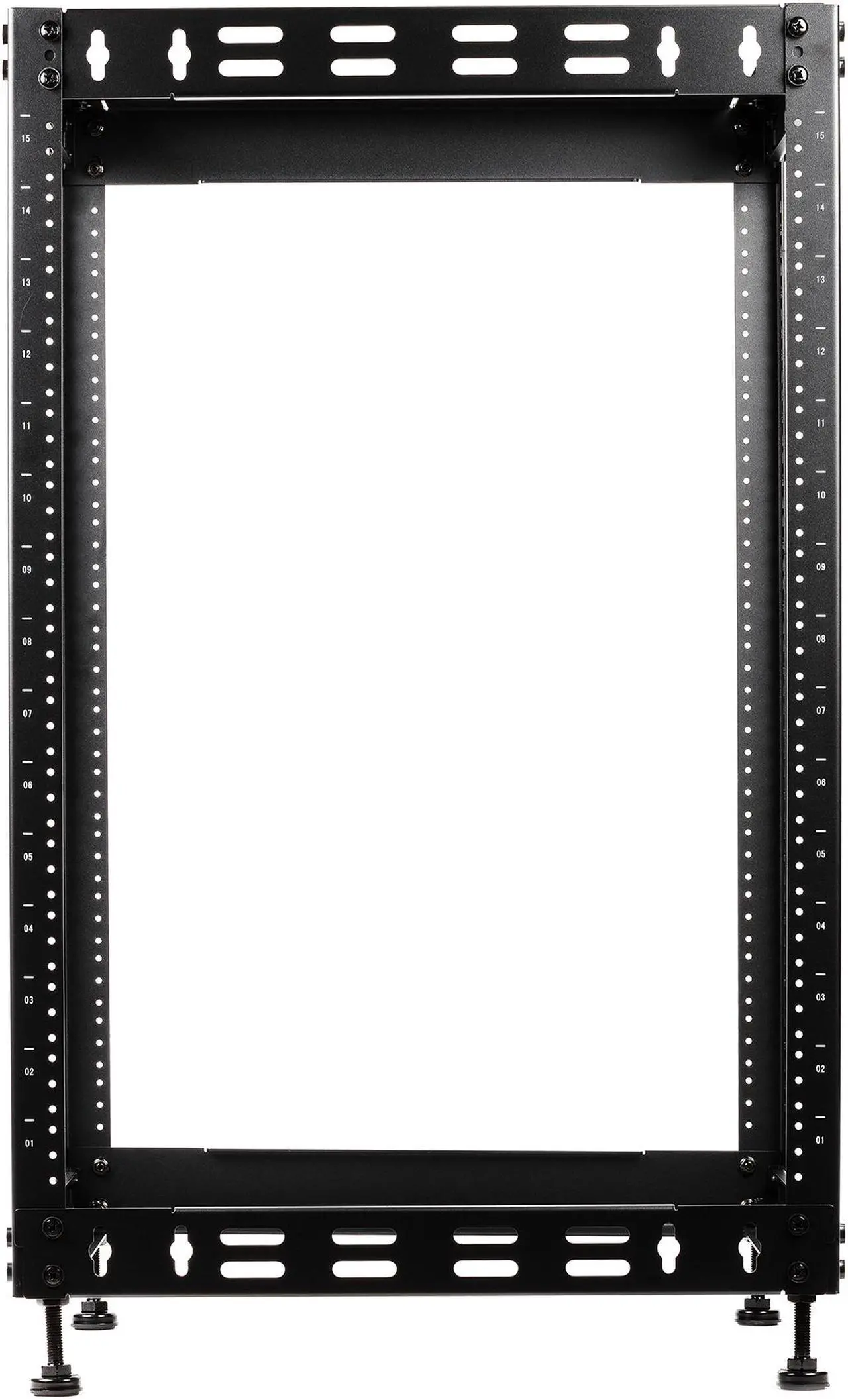 Rosewill 15U Open Frame Network Rack for Servers & AV Gear,Server Rack ...