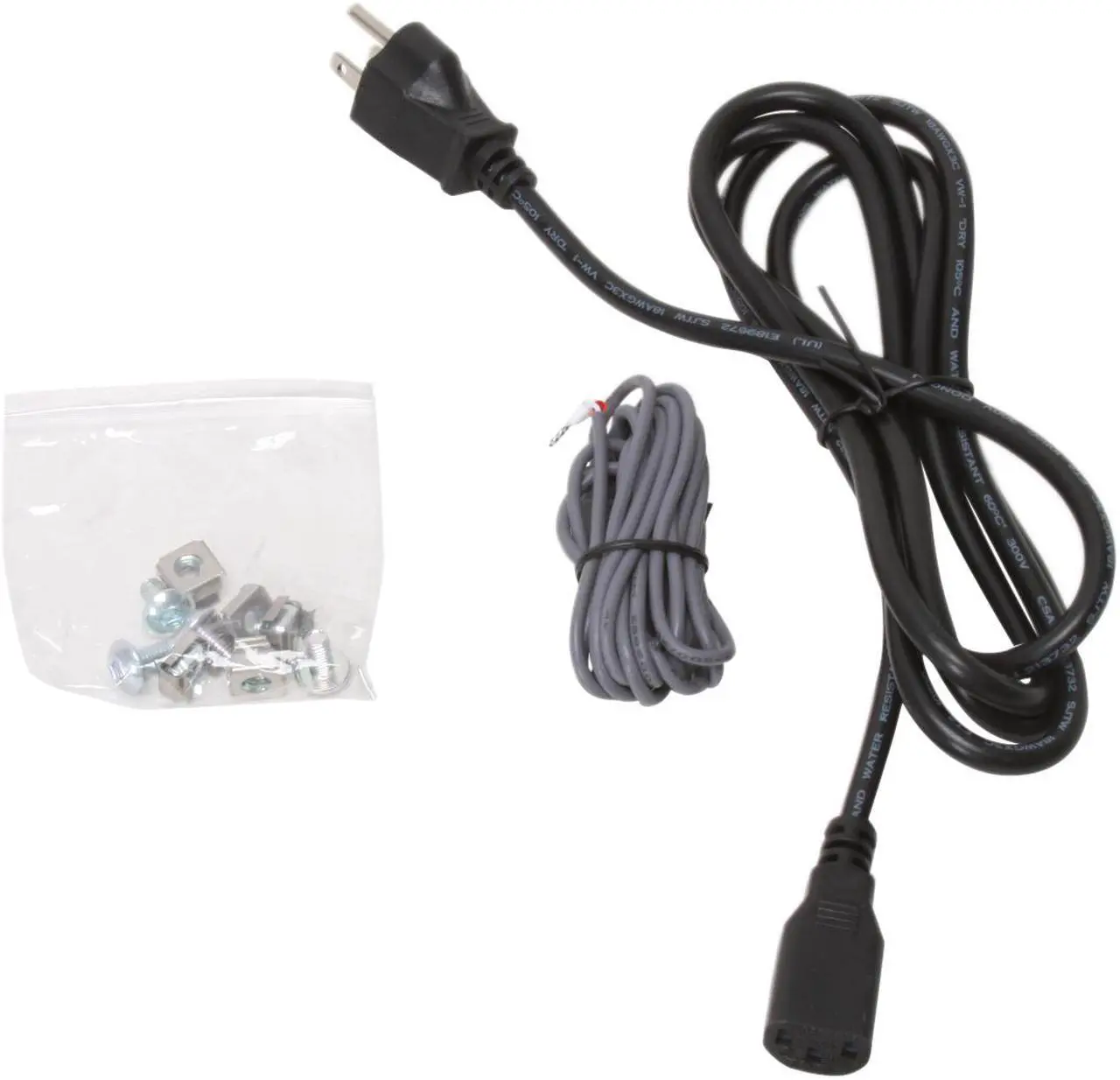 NORCO SA-3841 1U fan unit with thermostat - Newegg.com