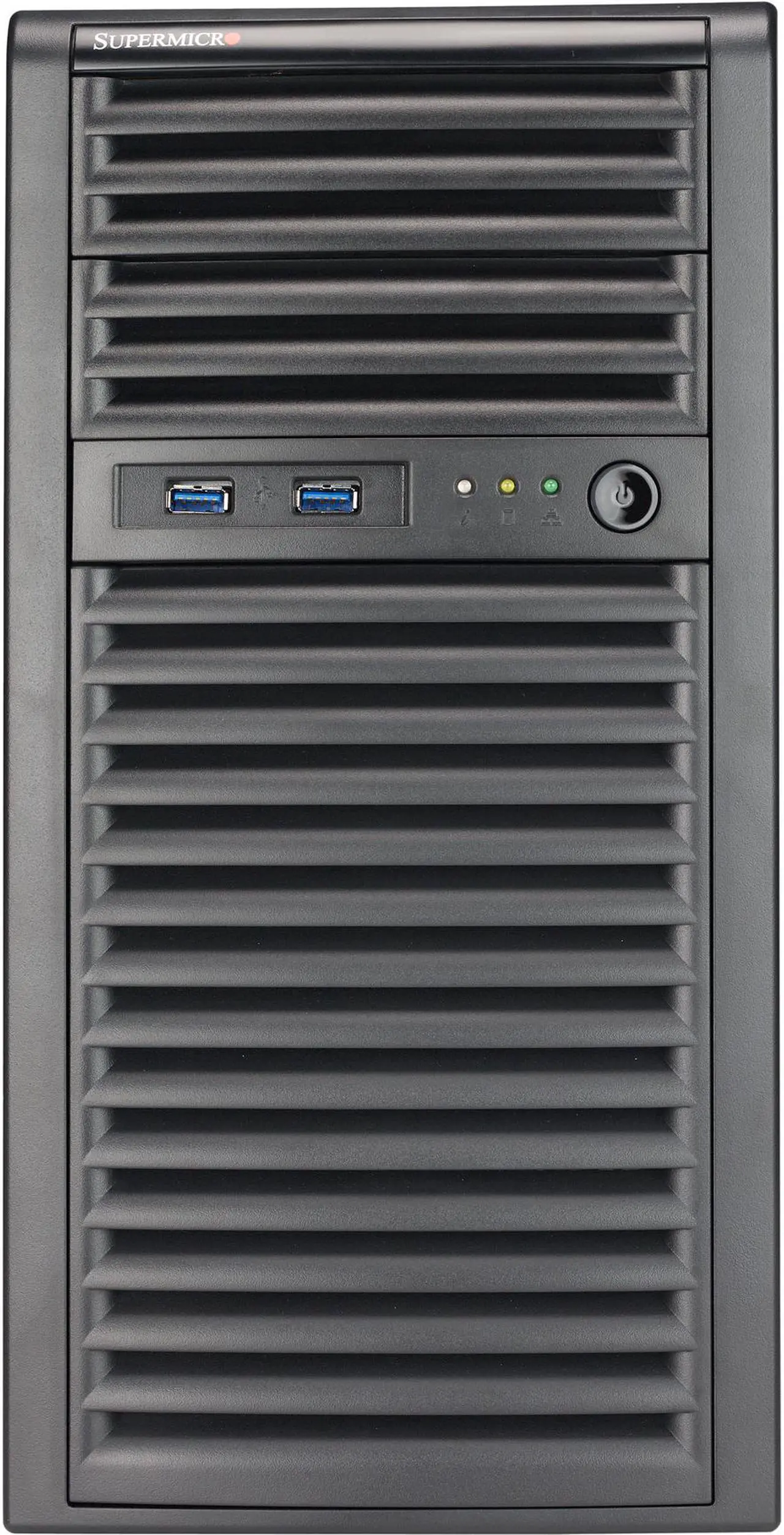Supermicro Mid-tower Server Barebone 5039C-I with IPMP for SMB, Storage ...