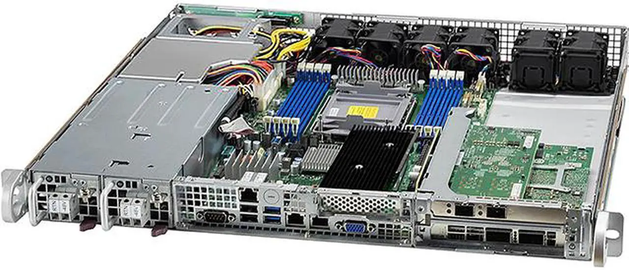 SUPERMICRO SYS-110P-FDWTR 1U Rackmount Server Barebone, for Customized ...