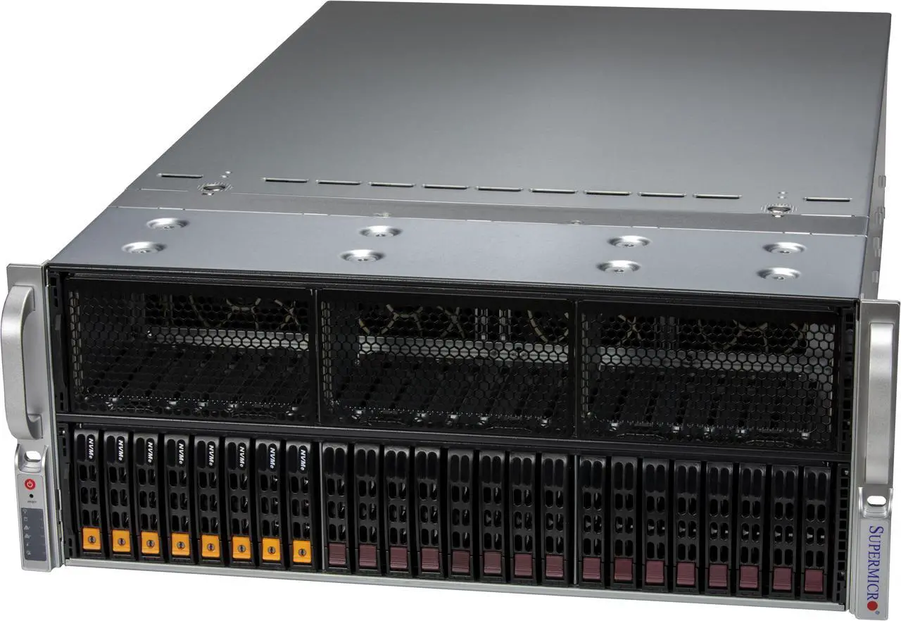 Supermicro SYS-421GE-TNRT 4U GPU Server Barebone, Dual Socket E (LGA ...