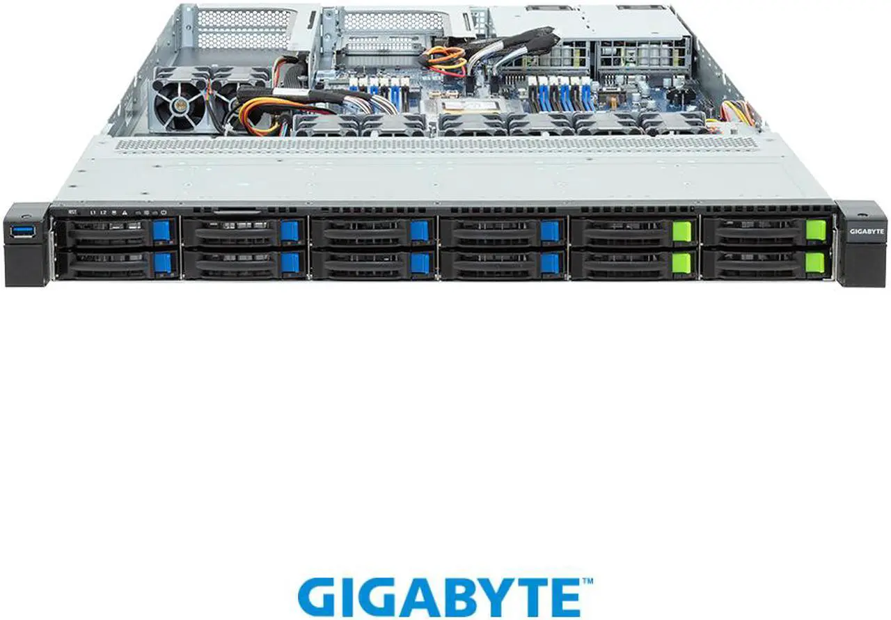 GIGABYTE R143-EG2-AAC2 Rack Server - AMD EPYC™ 8004 - 1U UP 1 x PCIe ...