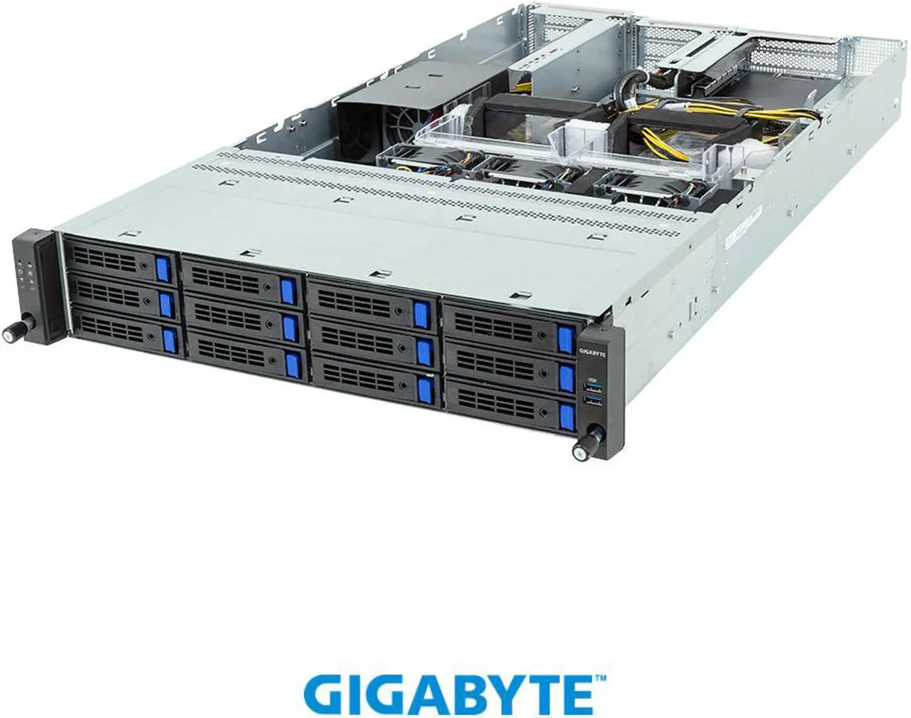 GIGABYTE R243-EG0-AAL1 Rack Server - AMD EPYC™ 8004 - 2U UP 4 x PCIe ...