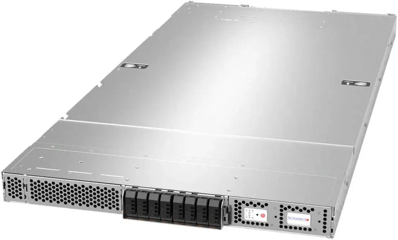 Supermicro GPU ARS-121L-DNR Server System, 1U 2-Node NVIDIA Grace CPU ...