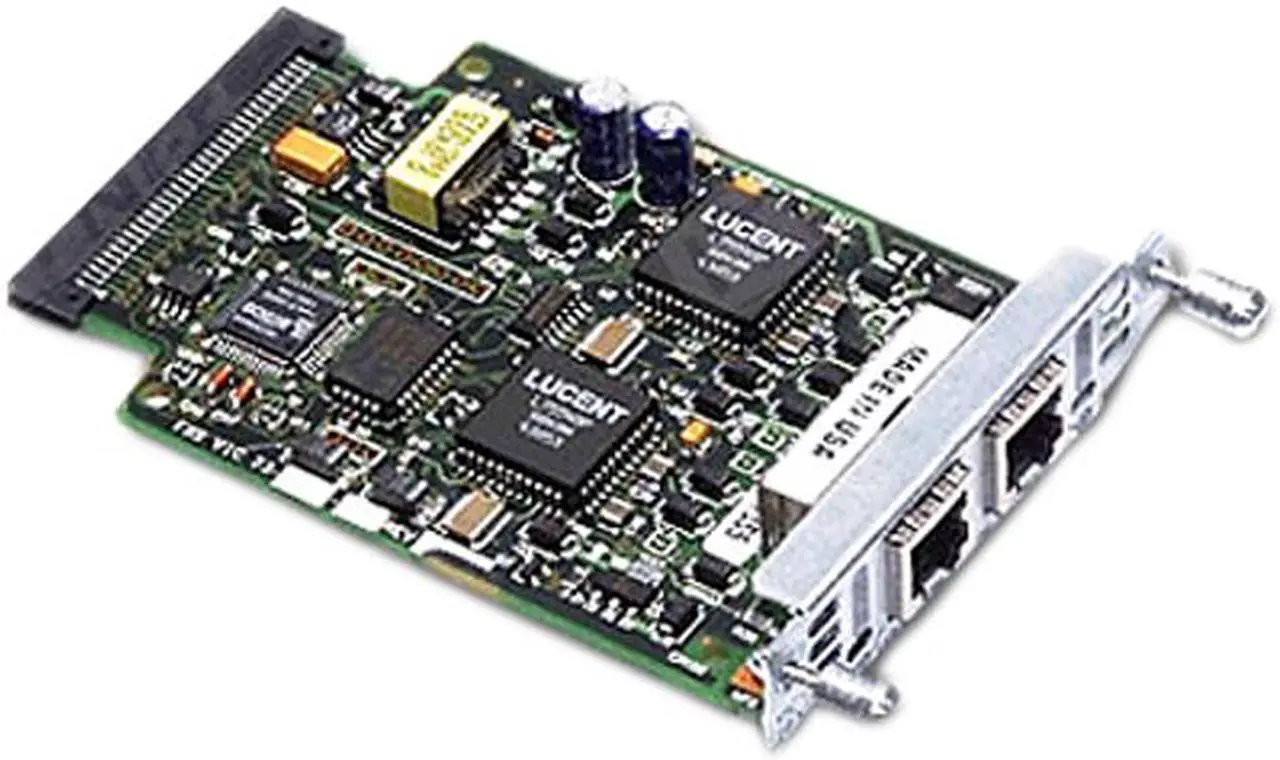 Cisco Two-port Voice Interface Card - BRI (NT and TE) - Newegg.com