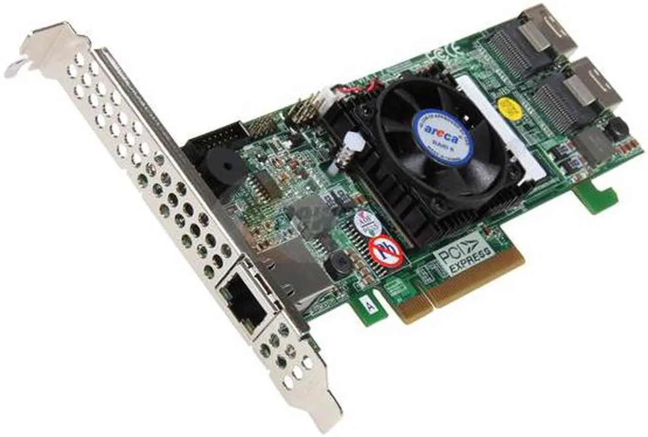 areca ARC-1680i PCI-E x8 SAS PCIe SAS RAID Adapter - Newegg.com