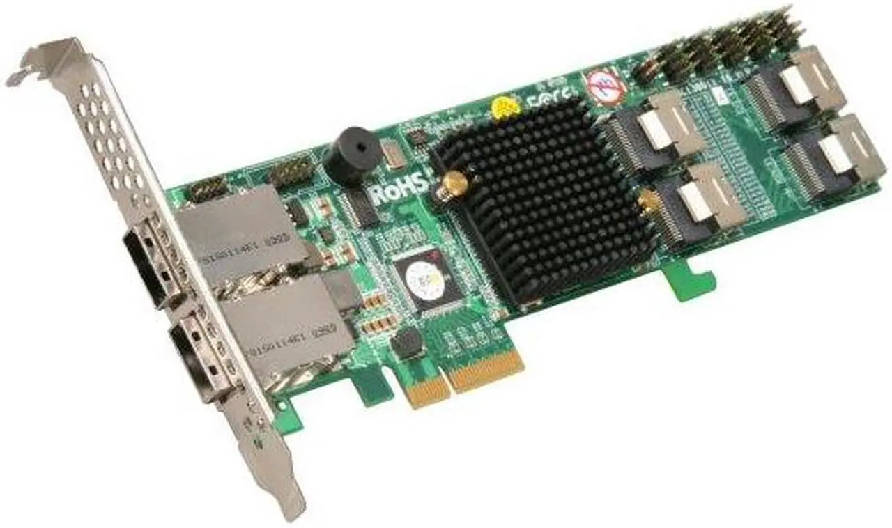 areca ARC-1300ix-16 PCI Express x4 SATA / SAS Controller Card - Newegg.com