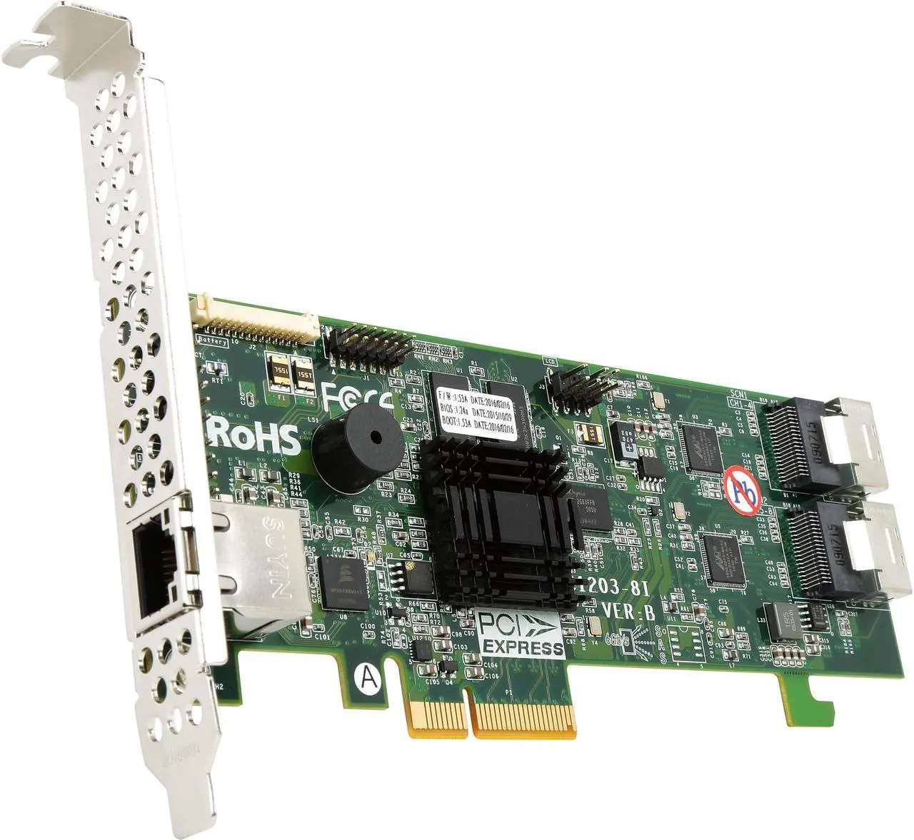 Areca ARC-1203-8i-SA 8-port PCIe 2.0 internal 6Gbps SATA RAID Adapter - Newegg.com