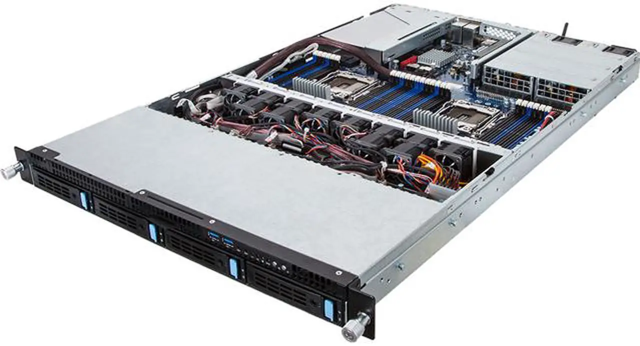 GIGABYTE R180-F34 1U Rackmount Server Barebone - Newegg.com