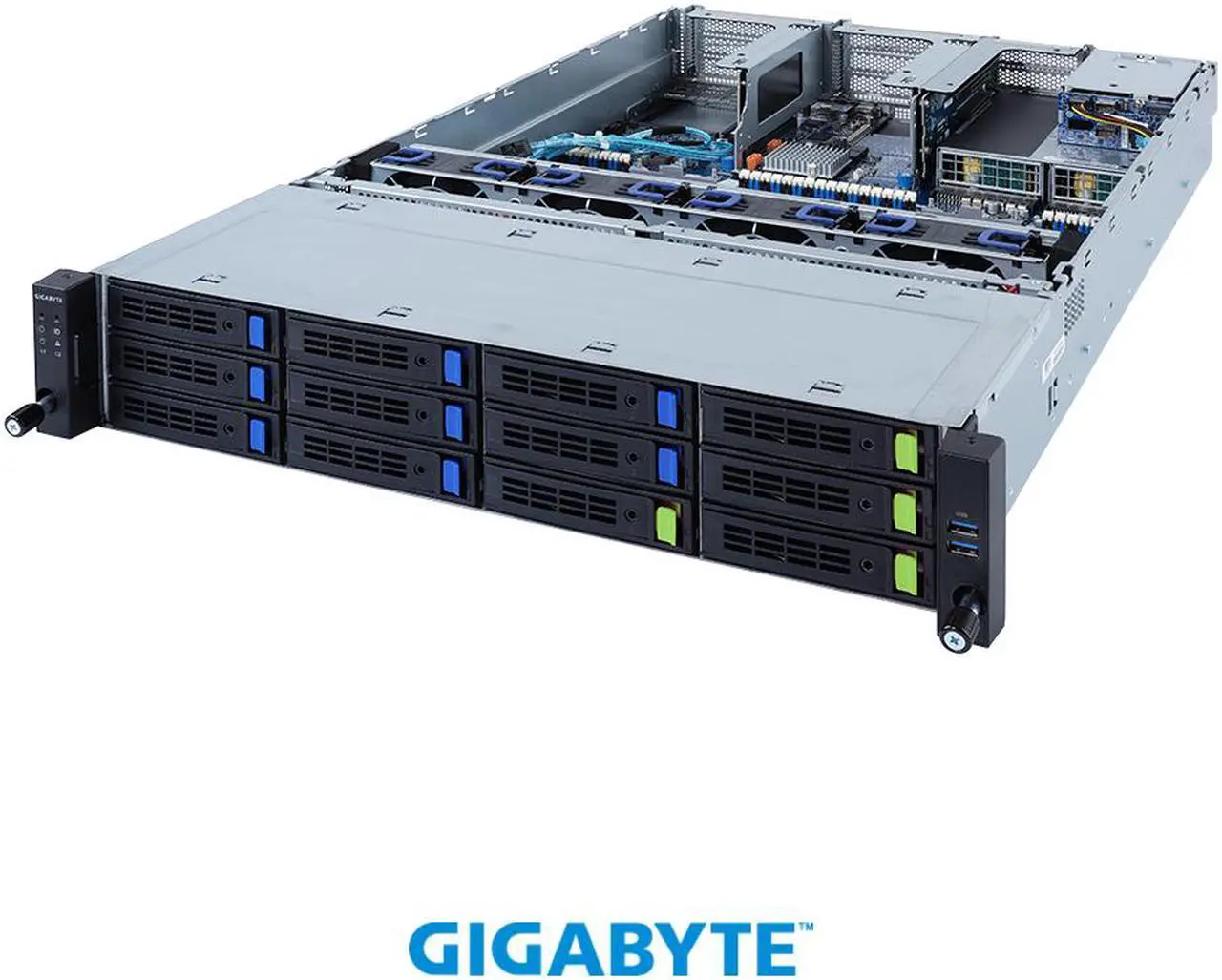 GIGABYTE R282-3C1 2U Rackmount Server Barebone - Newegg.com