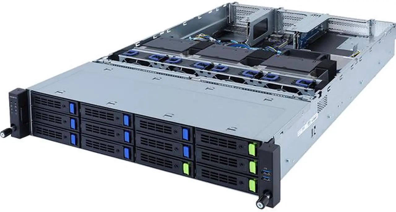 GIGABYTE R282-G30 2U Rackmount Server Barebone - Newegg.com
